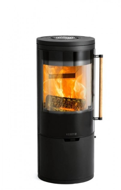 Keddy K600 Sort Lav | Kjøp peis online her | Din ekspert ‎på peis gass vedfyrt